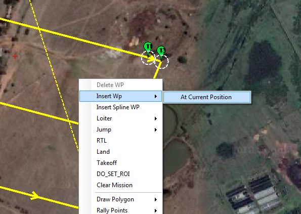 Right-click options: Waypoint at mouse cursor position · Issue #1871 ...