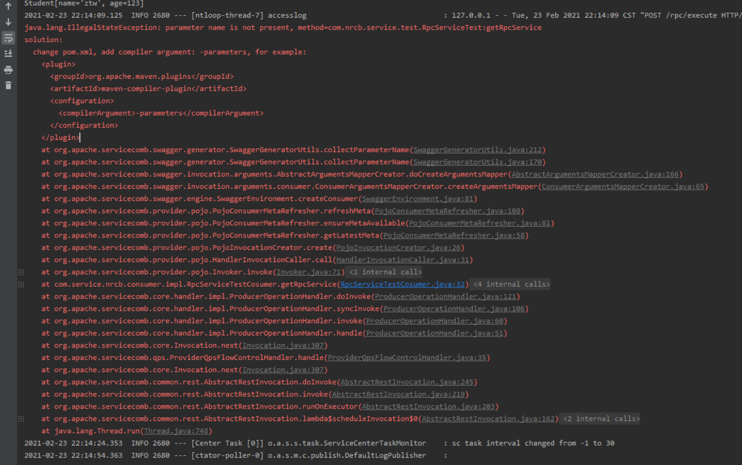 PRC开发模式下json对象被再次包装 · Issue #2243 · apache/servicecomb-java-chassis · GitHub