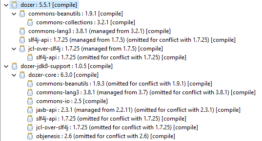 Saxexception Parsing Error · Issue 8 · Gebeater Dozer Jdk8 Support · Github