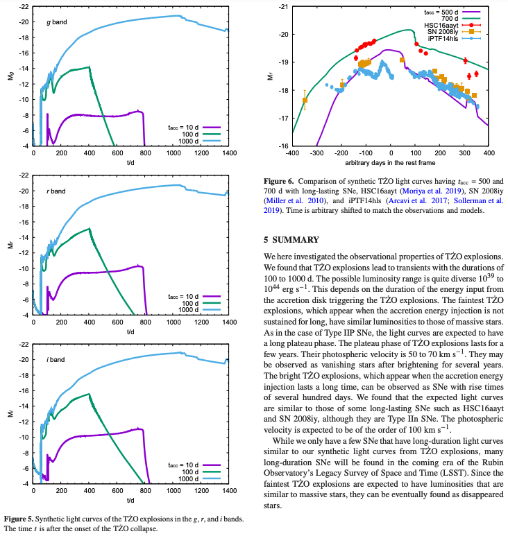 Properties of Thorne-Zytkow object explosions · Issue #1272 · github ...