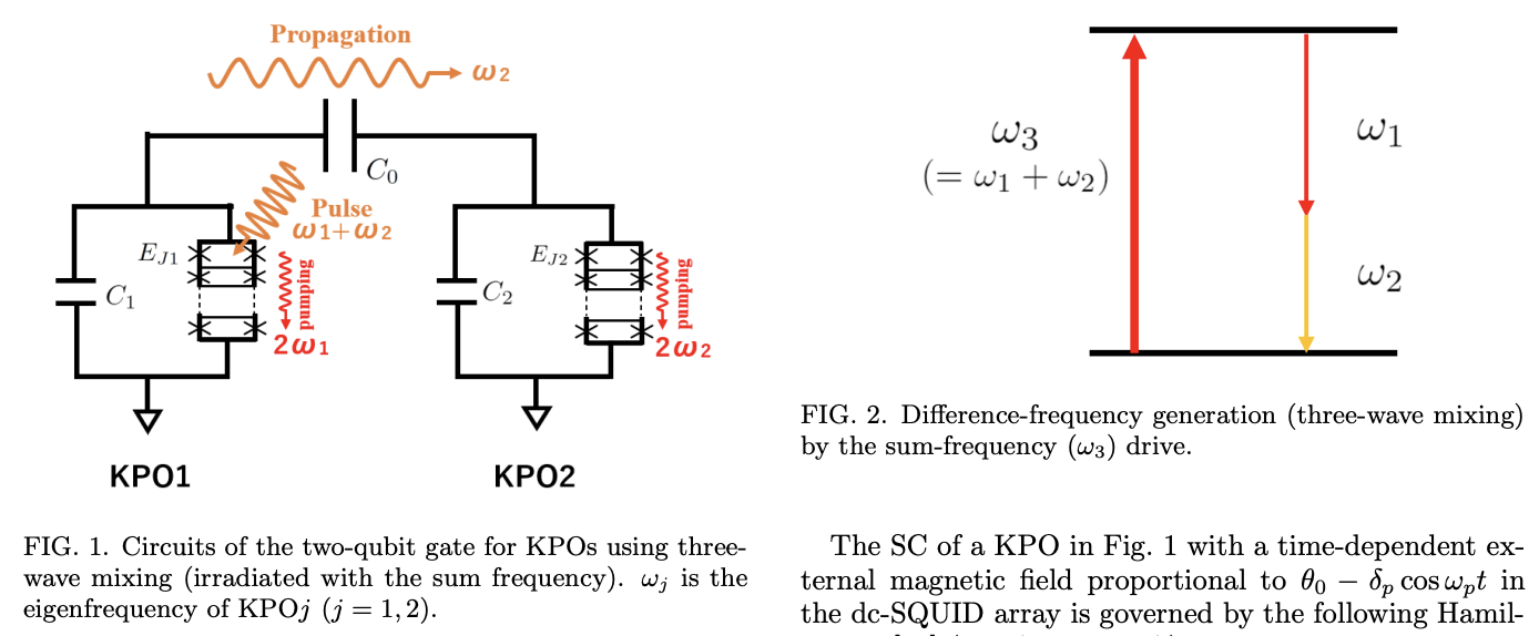 Two-qubit gate using conditional driving for highly detuned Kerr-nonlinear parametric ...