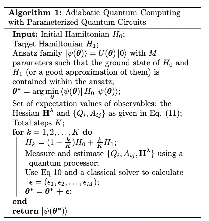 Adiabatic quantum computing with parameterized quantum circuits · Issue ...