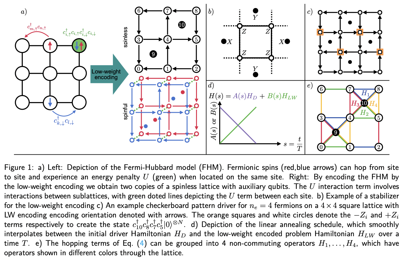 Towards solving the Fermi-Hubbard model via tailored quantum annealers ...