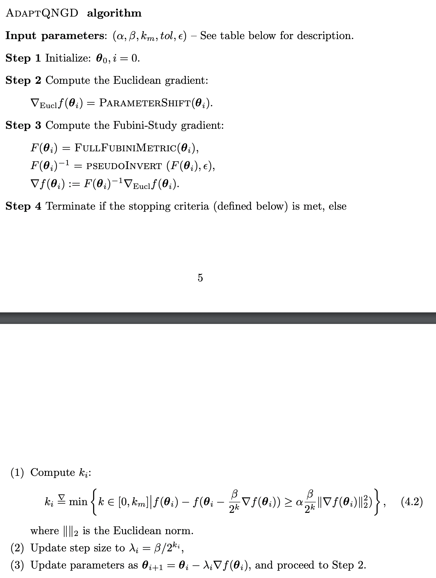 Quantum Natural Gradient with Efficient Backtracking Line Search · Issue #3951 · github-nakasho ...