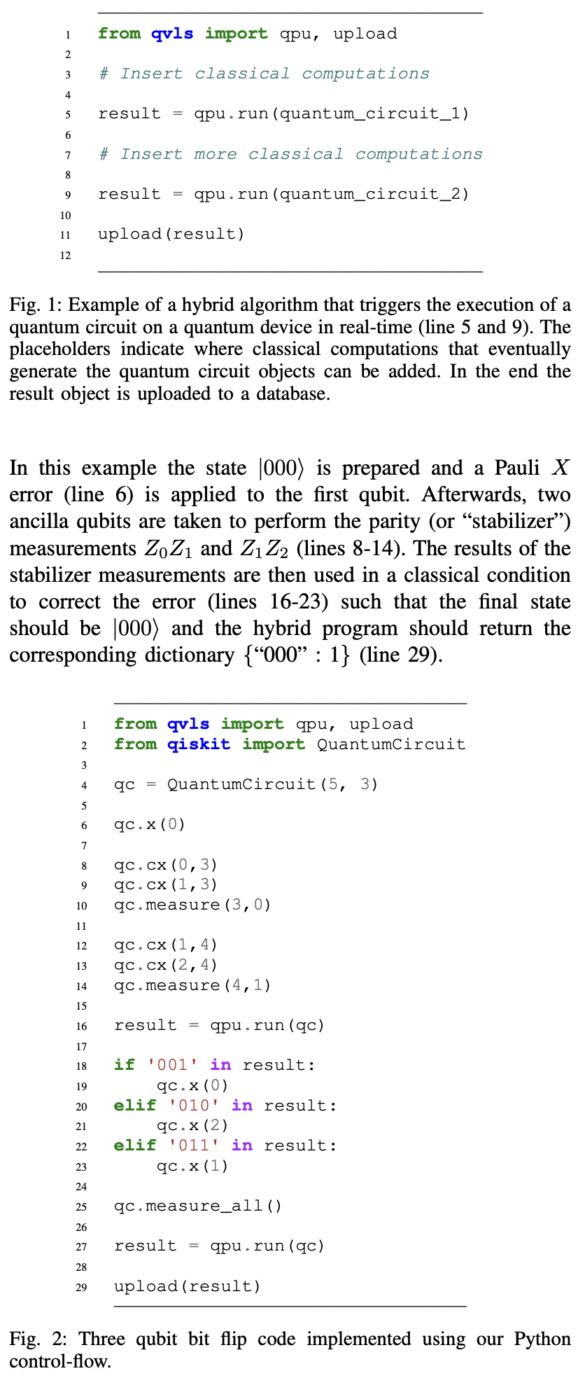 Real-time hybrid quantum-classical computations for trapped-ions with ...