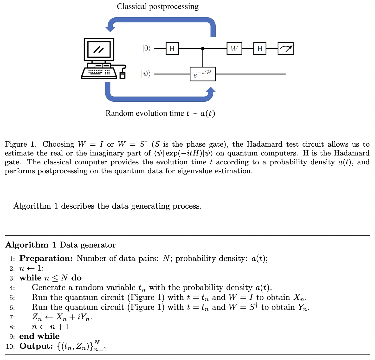Simultaneous estimation of multiple eigenvalues with short-depth quantum circuit on early fault ...