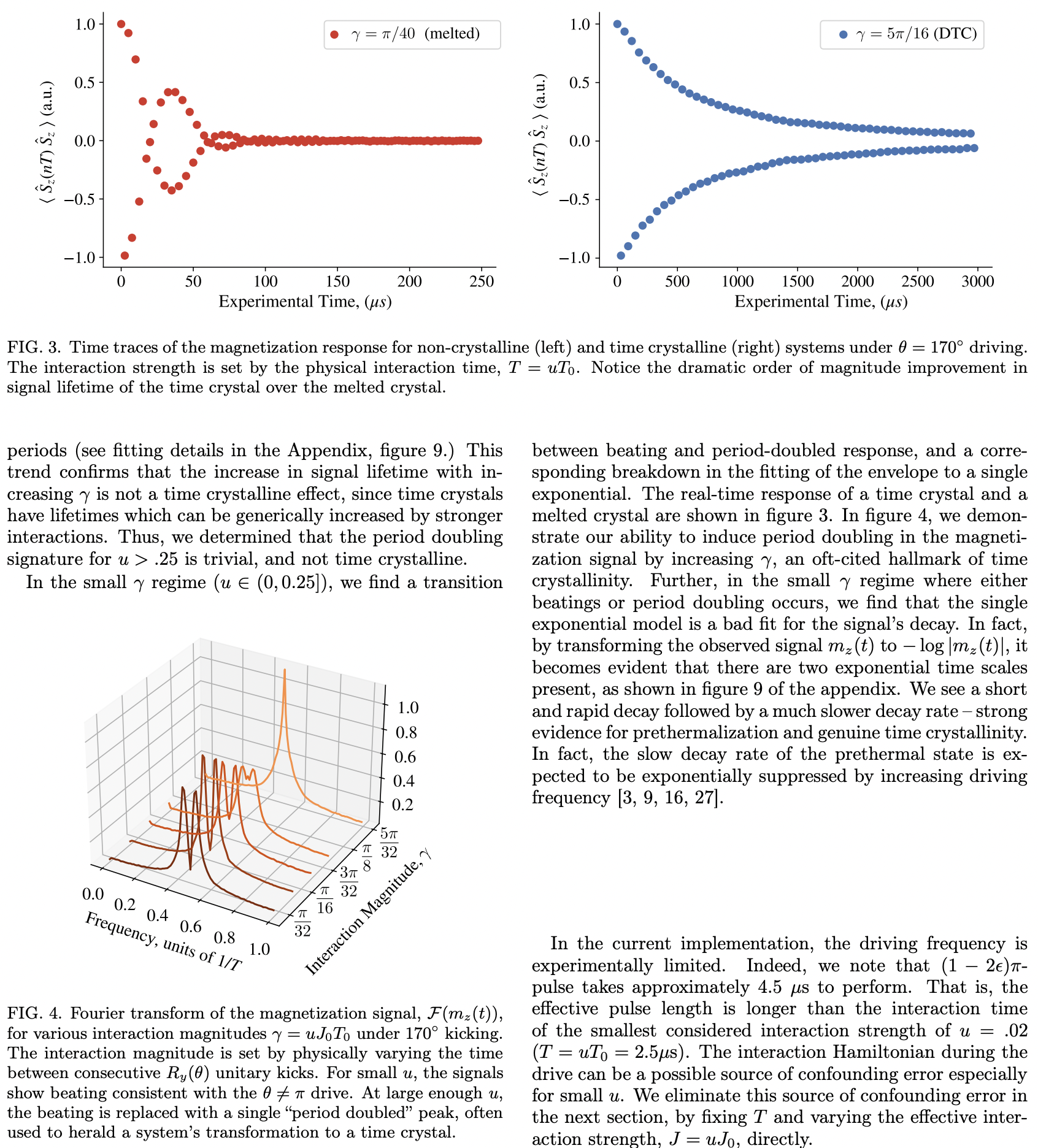 Observation Of A Prethermal U 1 Discrete Time Crystal · Issue 4476 · Github Nakasho Quantph
