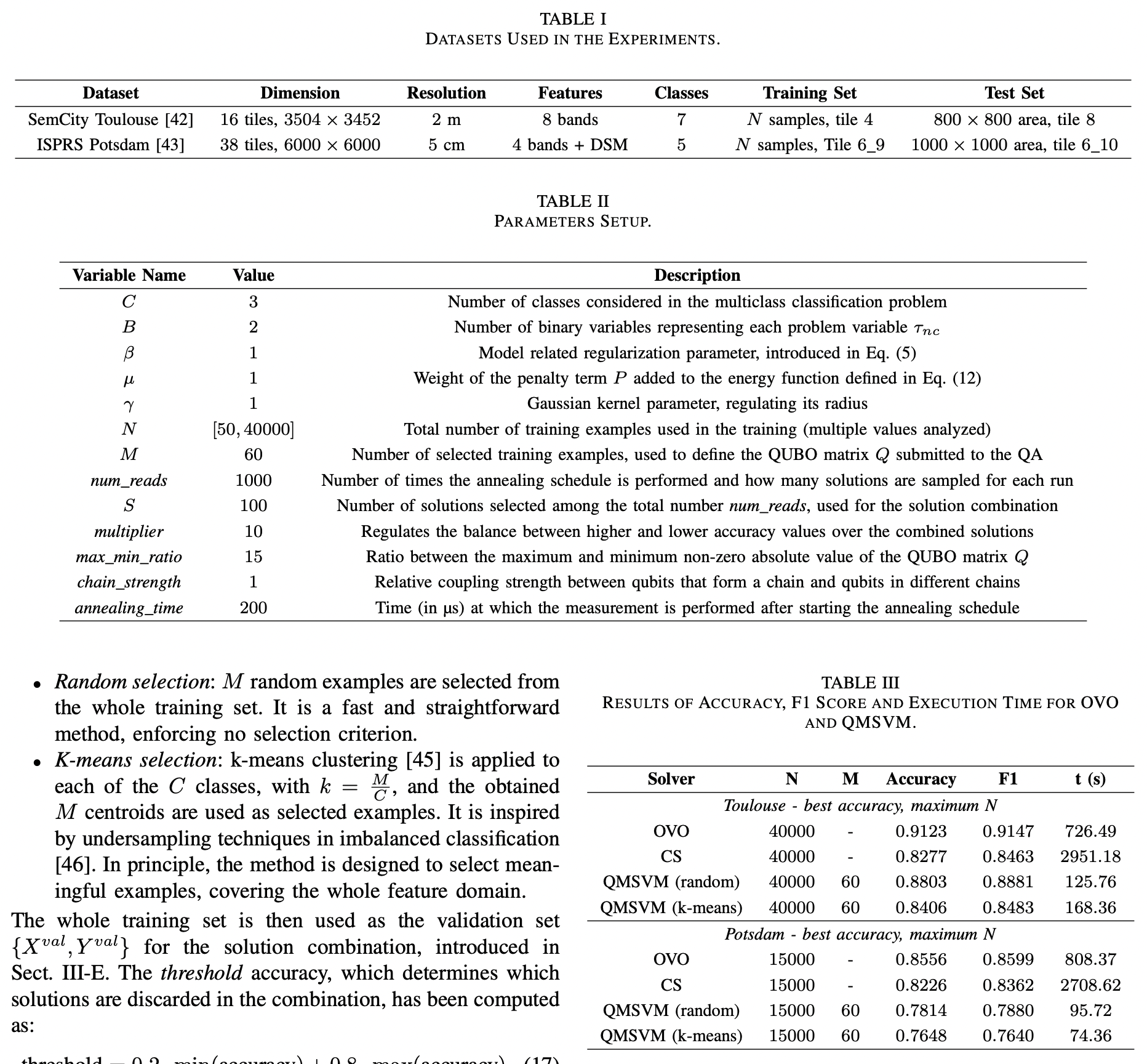 A Single-Step Multiclass SVM based on Quantum Annealing for Remote Sensing Data Classification ...