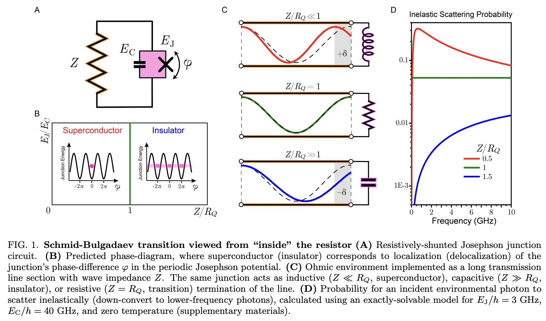 Observation of the Schmid-Bulgadaev dissipative quantum phase ...