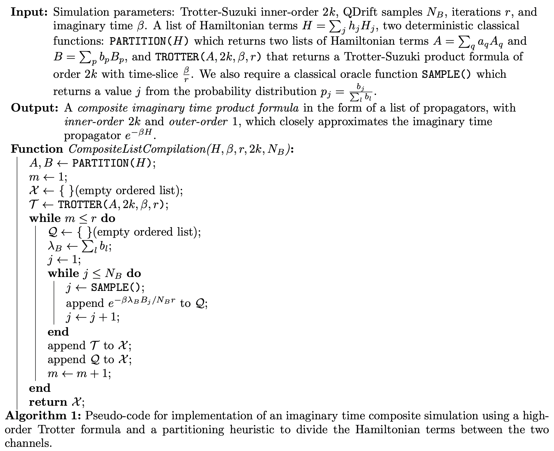 Composite Qdrift Product Formulas For Quantum And Classical Simulations In Real And Imaginary 
