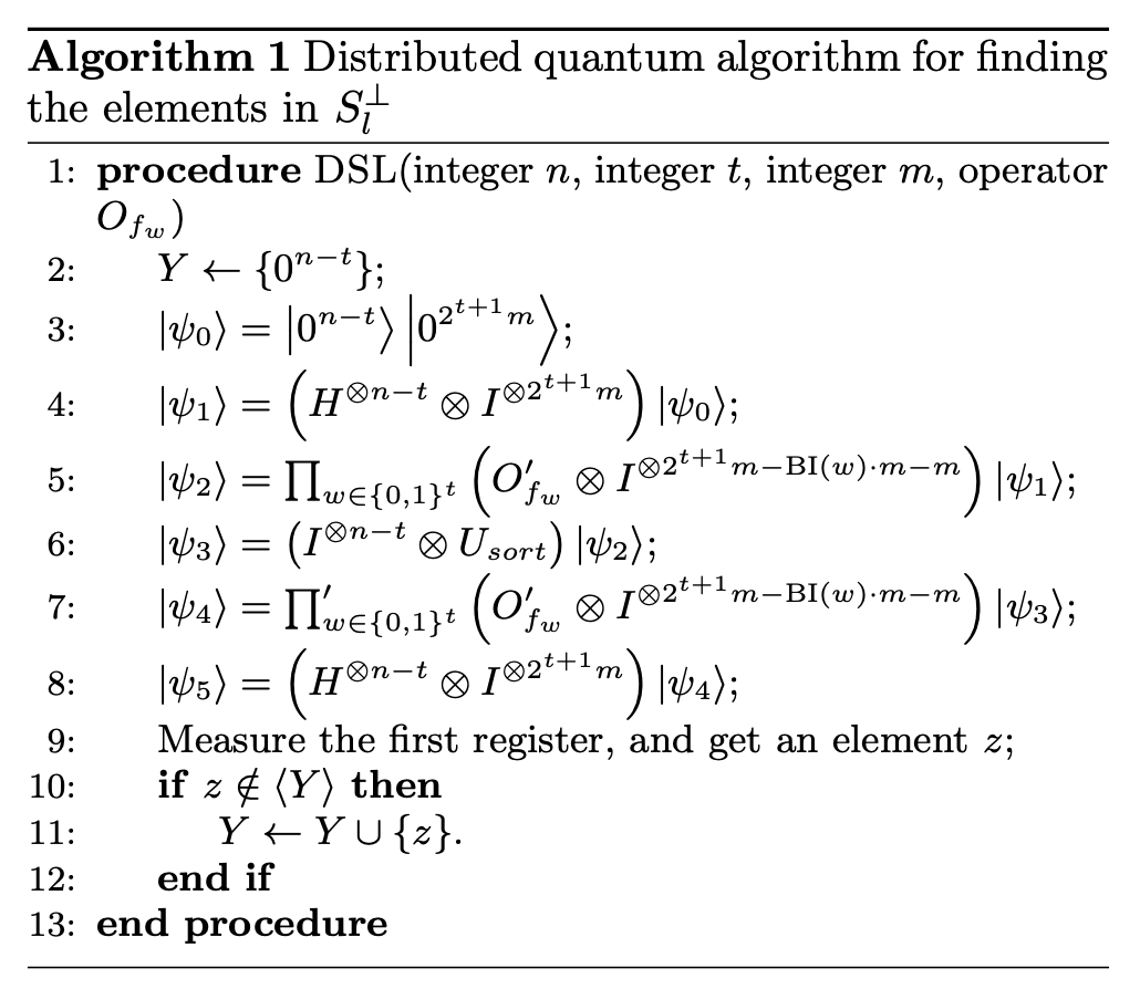 Exact distributed quantum algorithm for generalized Simon's problem · Issue #5535 · github ...