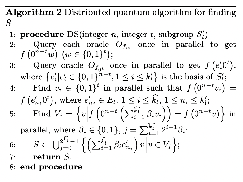 Exact distributed quantum algorithm for generalized Simon's problem · Issue #5535 · github ...