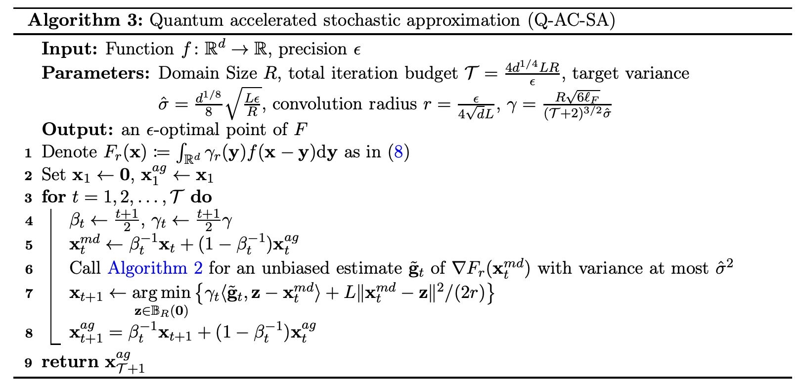 Quantum speedups for stochastic optimization · Issue #5622 · github-nakasho/quantph · GitHub