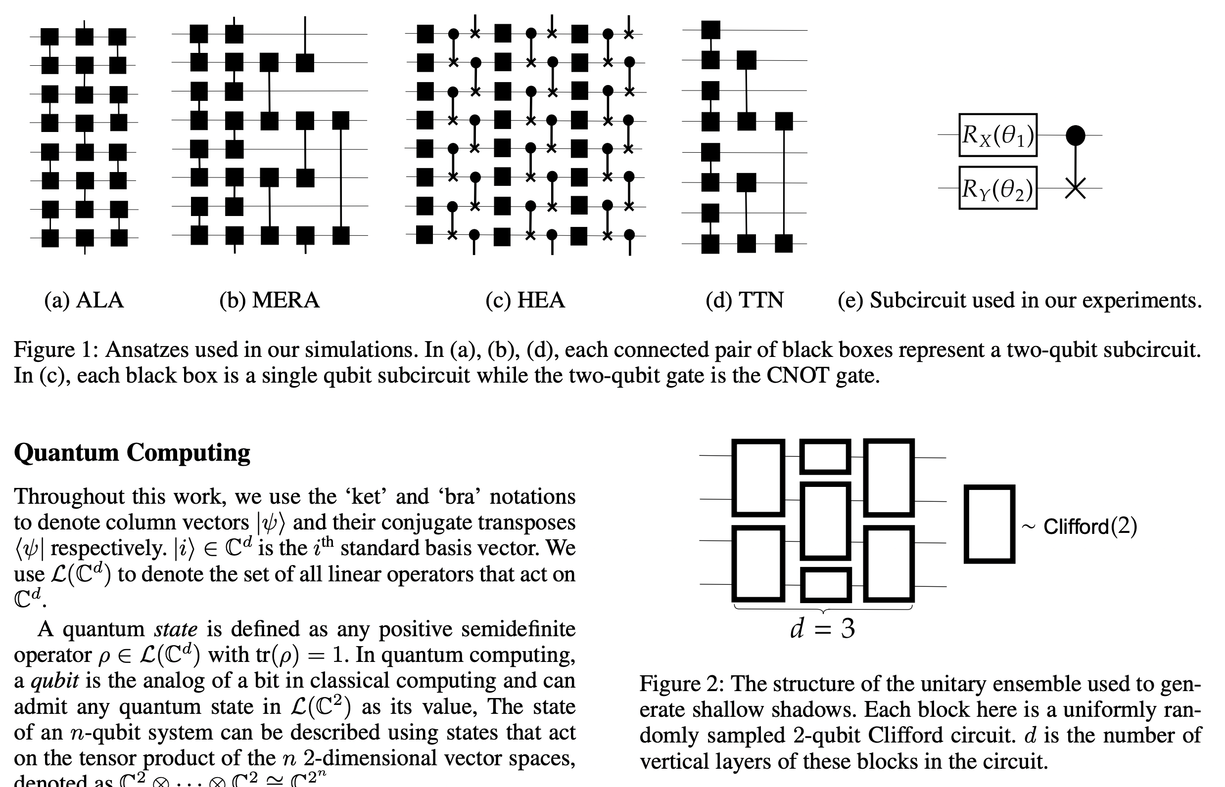 Ansatz Agnostic Exponential Resource Saving In Variational Quantum Algorithms Using Shallow 9112