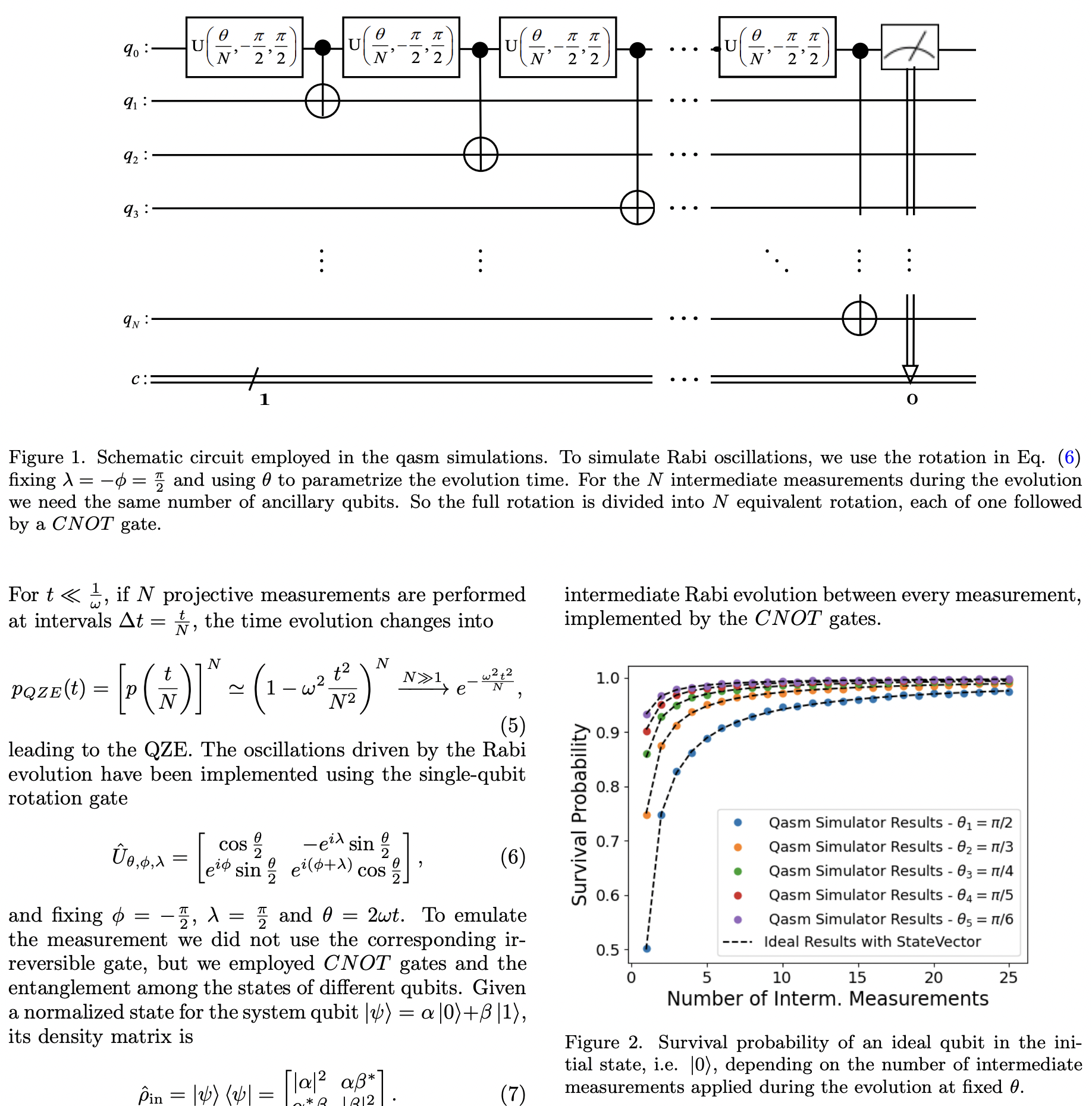 Observation Of The Quantum Zeno Effect On A Nisq Device · Issue 6304 · Github Nakashoquantph
