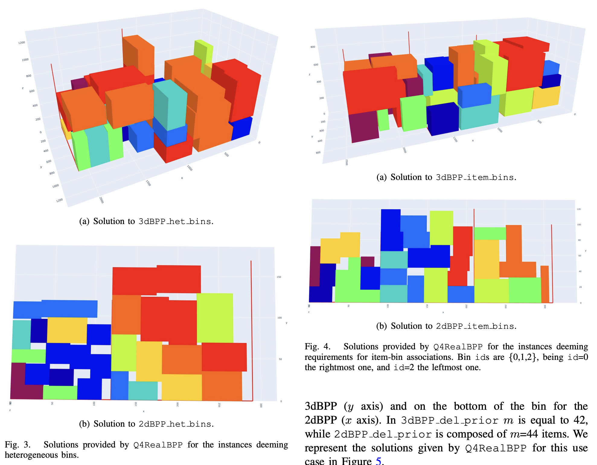 Solving Logistic Oriented Bin Packing Problems Through A Hybrid Quantum Classical Approach