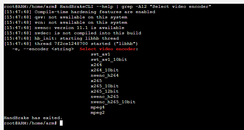 🐋 HW transcoding with NVENC · Issue #721 · automatic-ripping-machine/automatic-ripping-machine ...