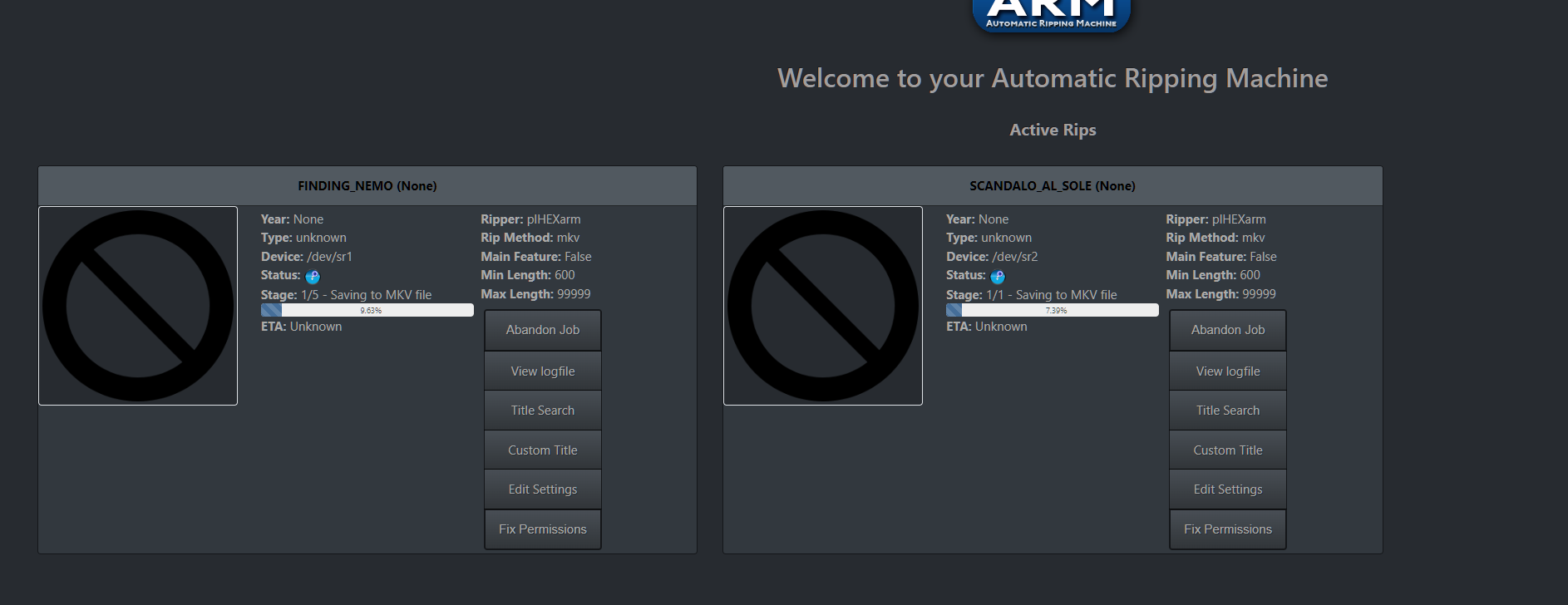 🐋 HW transcoding with NVENC · Issue #721 · automatic-ripping-machine/automatic-ripping-machine ...