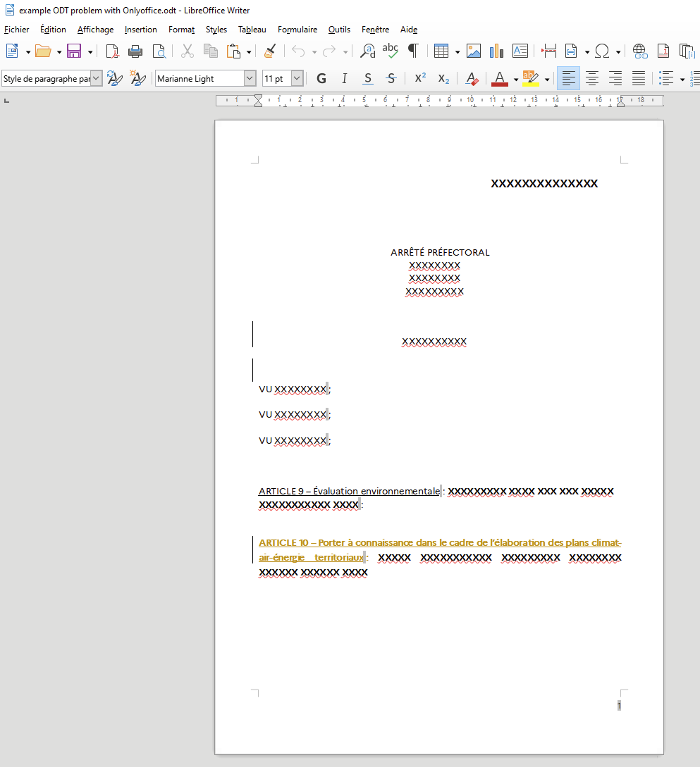 Change context of ODT file after resave it as ODT · Issue #1375 ...