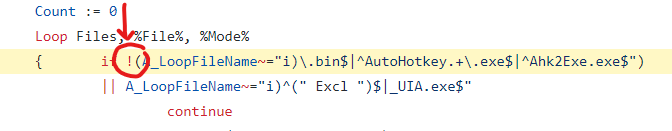 Compilation Error When Selecting Default V2autohotkeyexe Interpreter · Issue 132 · Thqby