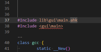 angle bracket include paths not being detected correctly · Issue #304 · thqby/vscode-autohotkey2 ...