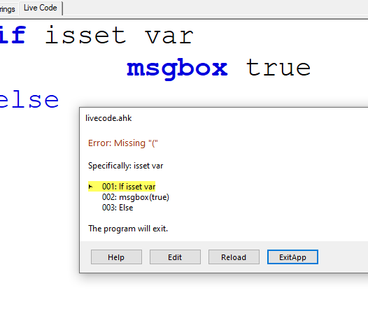 isset not defined · Issue #312 · thqby/vscode-autohotkey2-lsp · GitHub