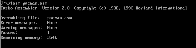 GitHub - giulysanfins/Pacman-Assembly: Projeto PacMan em Assembly 8086