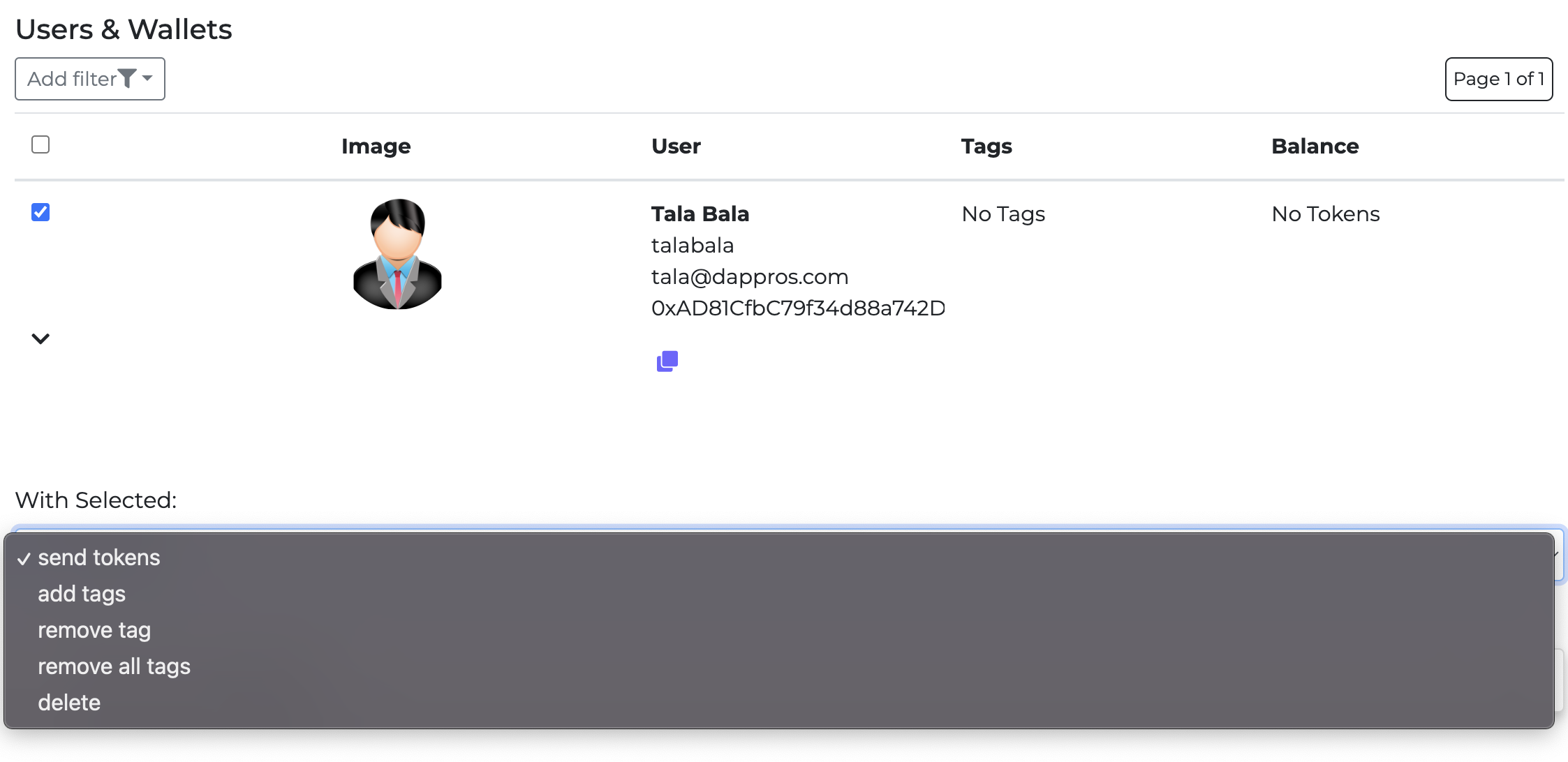 Admin - Users - actions · Issue #397 · dappros/ethora · GitHub