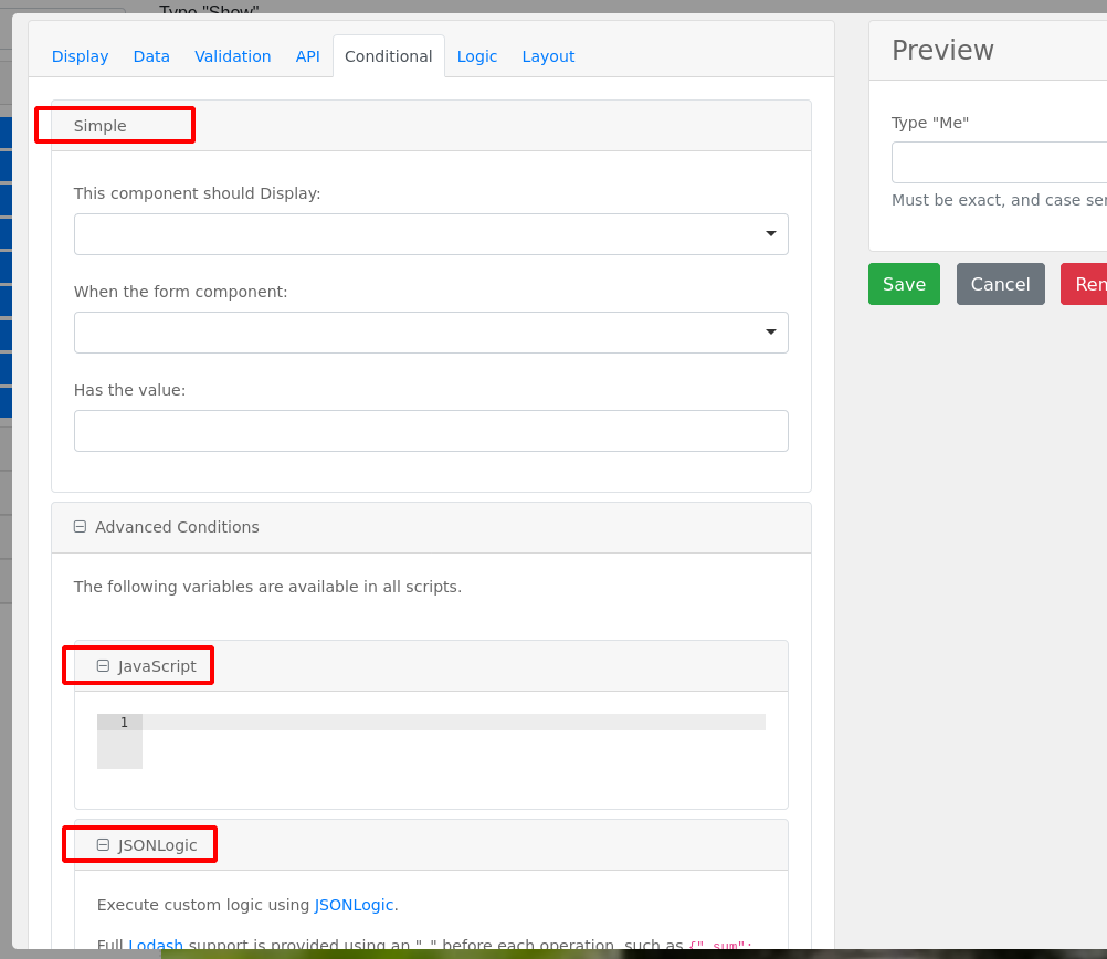 Conditional Component Visibility Simple · Issue 8 · Novacode Nlpython Formio Data · Github