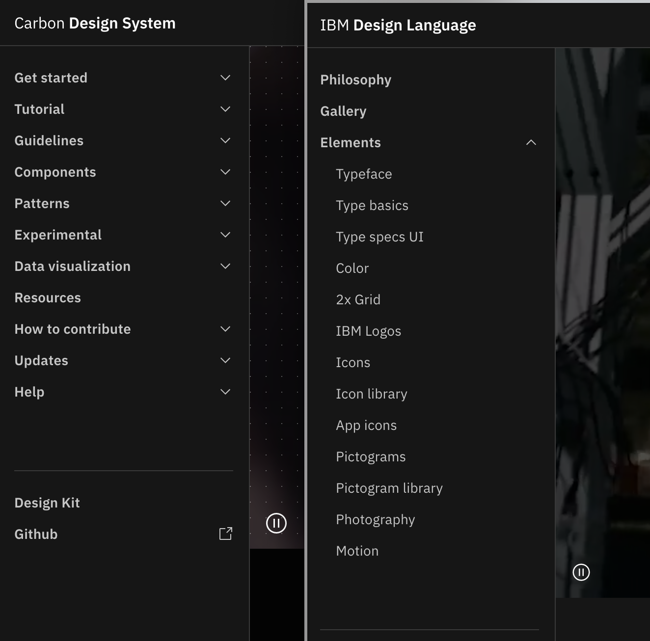 pause button on lead space video and height inconsistent sizes · Issue #575 · carbon-design ...