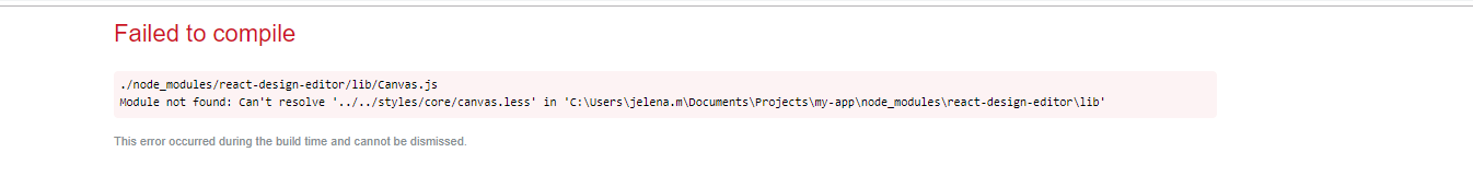 Using The Component As Npm Package · Issue 141 · Salgum1114 React Design Editor · Github