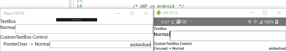 [Droid]TextBox state doesnt stay as "Focused" when clicked · Issue ...