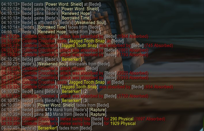 [Spell] Power Word: Shield · Issue #2422 · WoWManiaUK/Redemption · GitHub