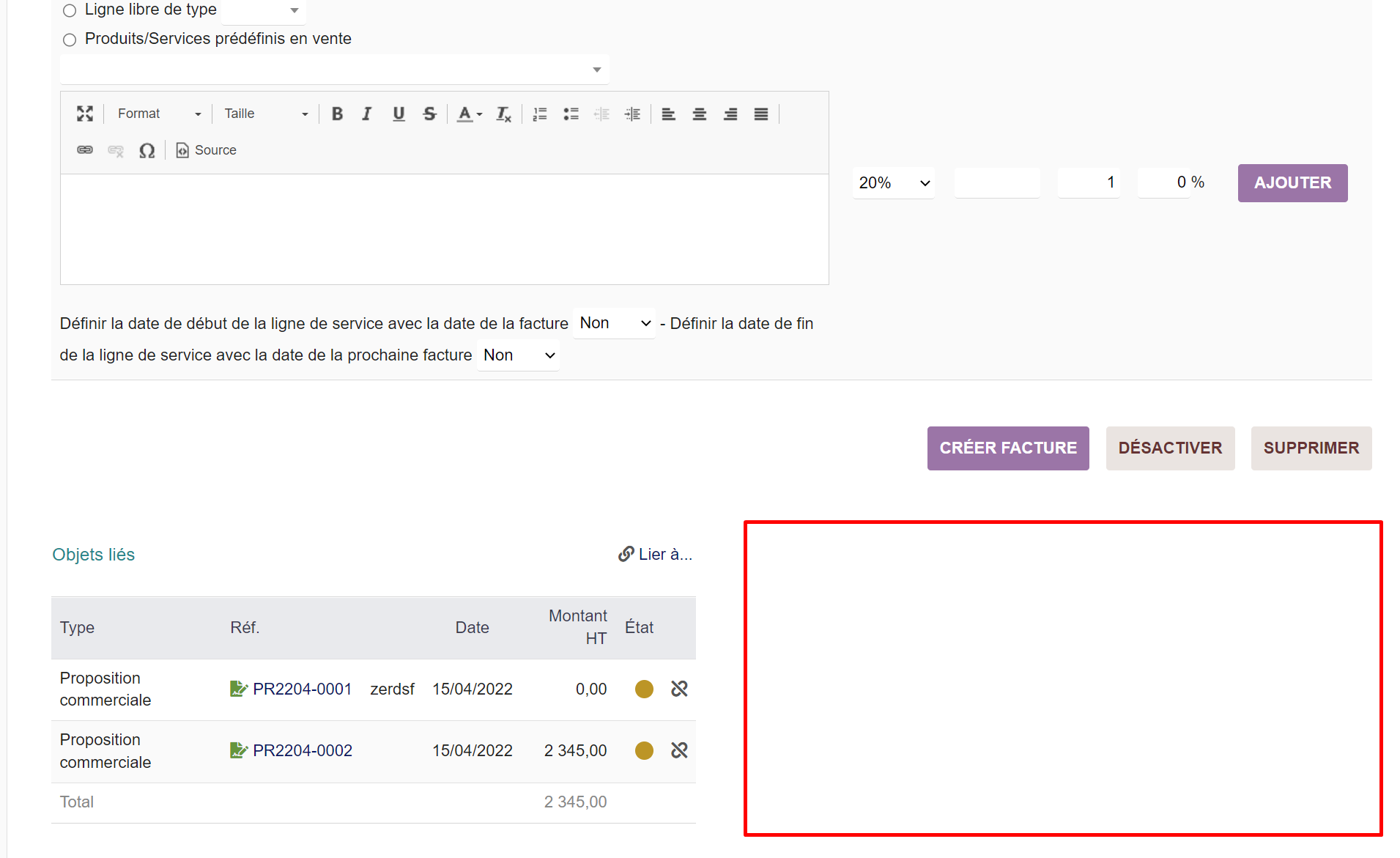 Add events on recurring invoices · Issue #20870 · Dolibarr/dolibarr · GitHub