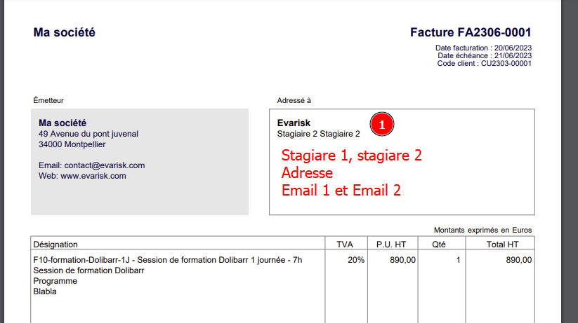 [NEW] - Mettre tous les contacts dans les destinataires de la facture · Issue #68 · Eoxia ...