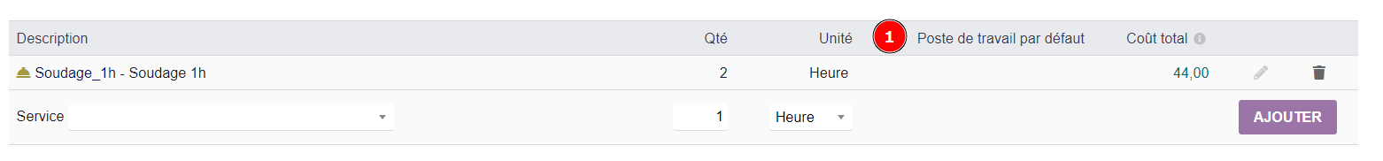 BOM - Calculate quantity on line of services with service data to keep the consistency of the ...
