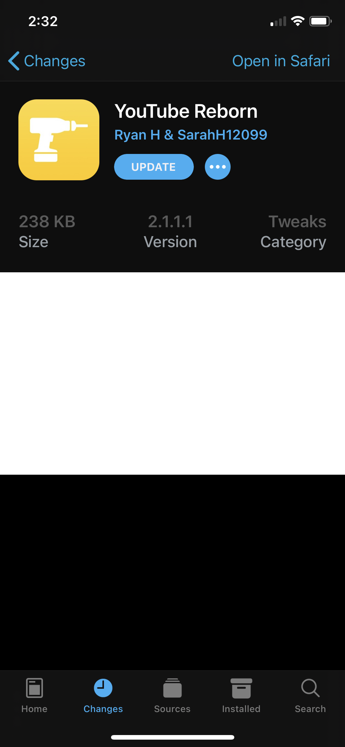 [BUG] Web depictions are not showing a lot of the time, and when I press open in safari, the app ...