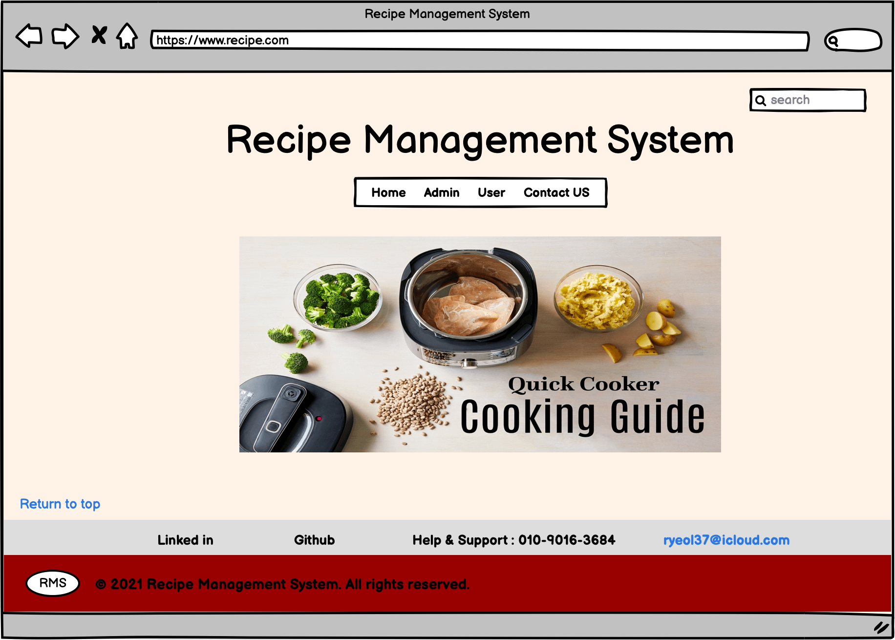 GitHub - ryeol37/RecipeManagementSystem: 이 프로젝트는 관리자와 사용자로 나누어 레시피를 ...