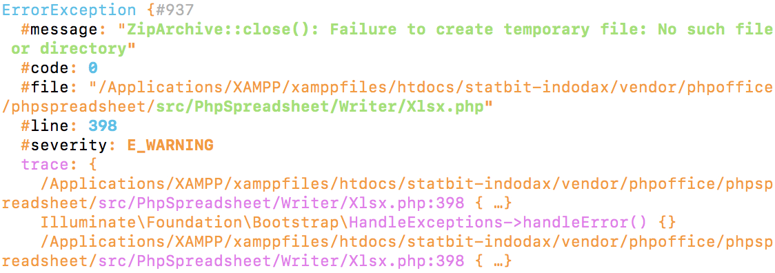 Excel::store got an error in laravel jobs queue · Issue #1837 · SpartnerNL/Laravel-Excel · GitHub