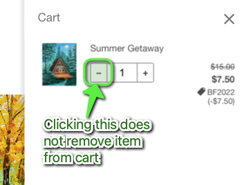 Can't remove discounted item from Cart · Issue #830 · Shopify/buy-button-js · GitHub