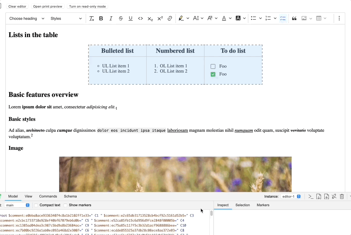 beforeinput: all table cells selected from the right on Safari are not possible to be cleared ...
