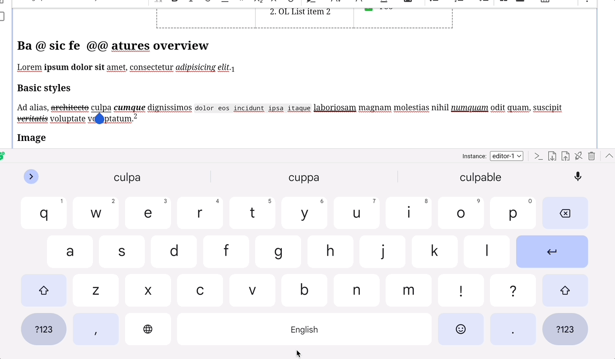 beforeInput: The mention marker inserts twice on Android · Issue #12567 · ckeditor/ckeditor5 ...