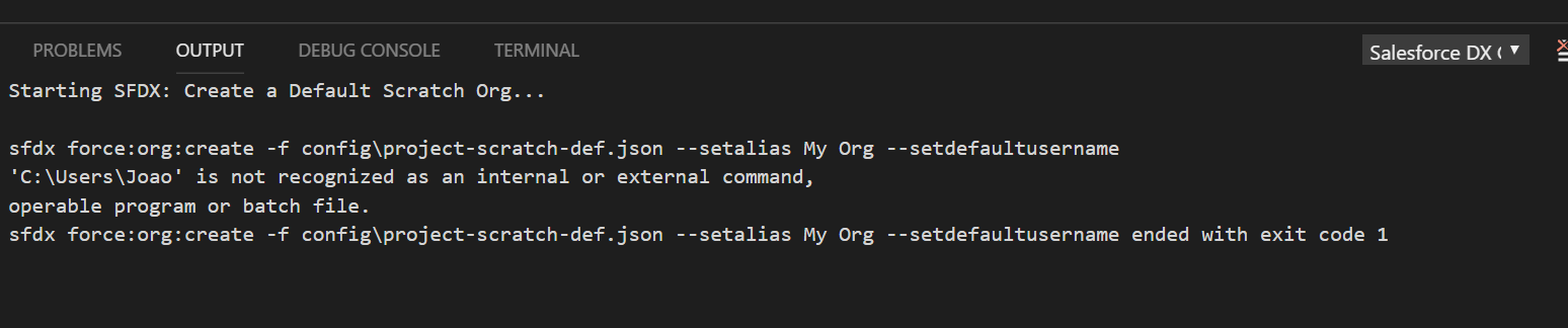 Internal or external command not recognized while starting Apex Debug Session · Issue #361 ...