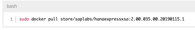 Installing Sap Hana Express Edition Server Apps With Docker · Issue 3041 · Sap Tutorials