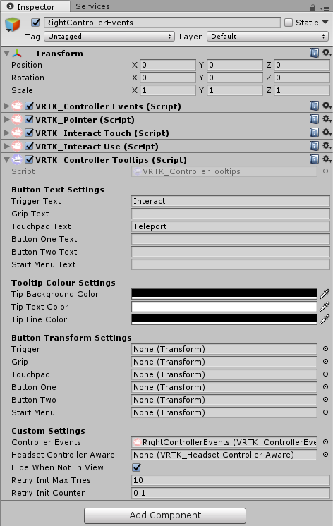 Controllertooltips Nullreferenceexception · Issue 1321 · Extendrealityltdvrtk · Github