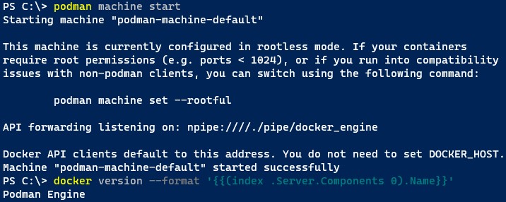 Open folder with Dev Containers fails using podman with docker API forwarding · Issue #9005 ...