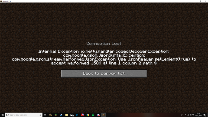 Malformed JSON at line ... · Issue #2639 · SpigotMC/BungeeCord · GitHub
