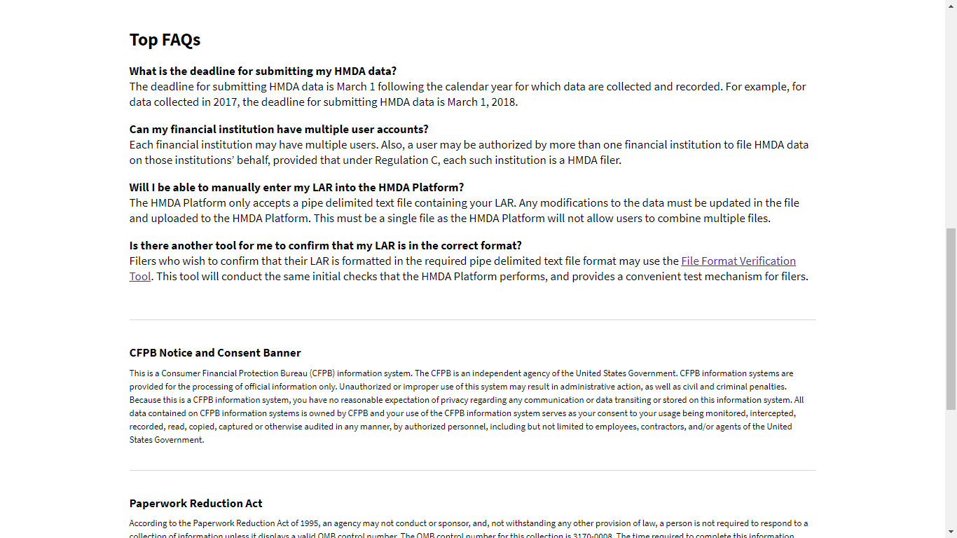 Pre-Clearance/Clearance Feedback for Beta Release · Issue #852 · cfpb/hmda-platform-ui · GitHub