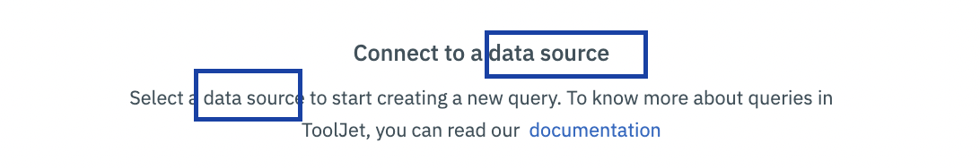 Data Source name consistency to be added · Issue #7404 · ToolJet/ToolJet · GitHub