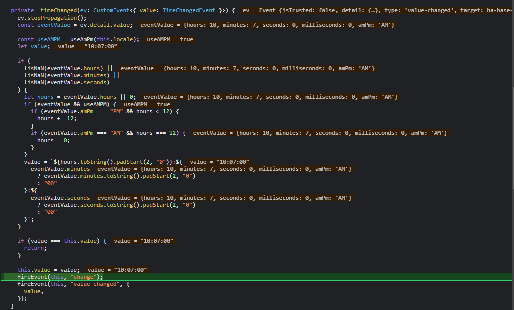 Error thrown when input_datetime changed or shown · Issue #16744 · home-assistant/frontend · GitHub